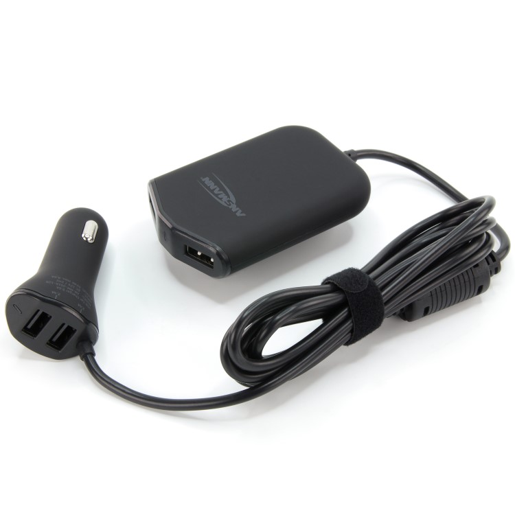Billader til for- og baksetet - 12V/24V lader | SmartaSaker